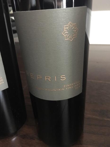 2014 Repris Zinfandel Moon Mountain Vineyard, USA, California, Sonoma ...