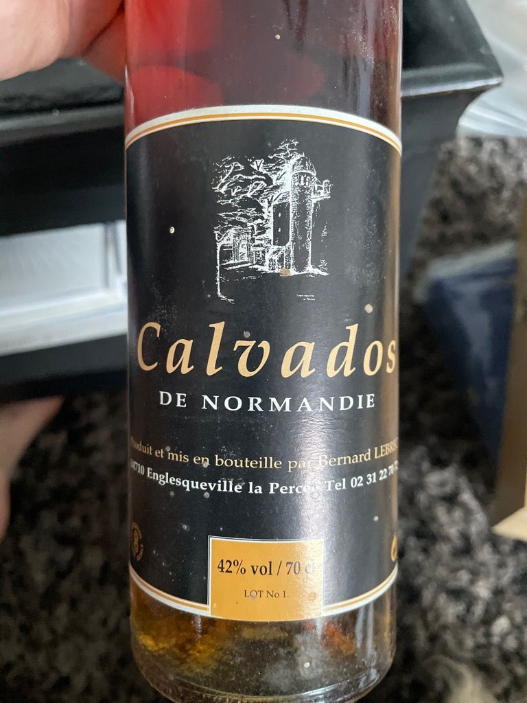 NV Lebrec Calvados Aperitif de la Percee, France, Normandy, Calvados ...