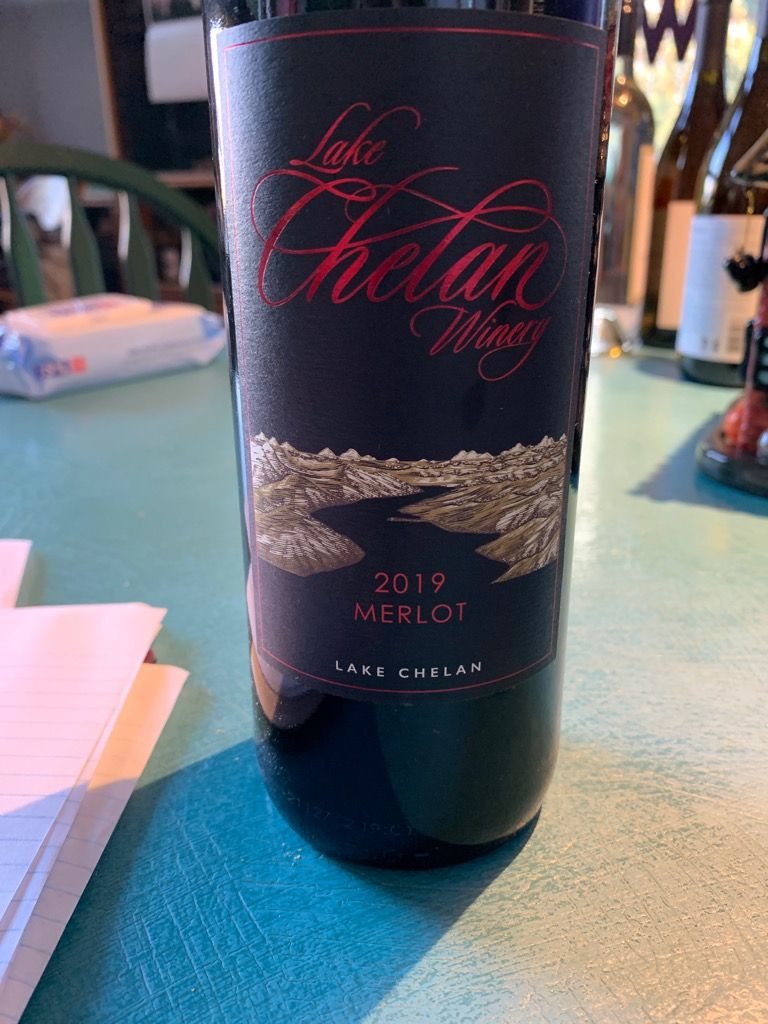 2019 Chouette Vineyards Merlot Chouette Vineyard Lake Chelan, USA ...