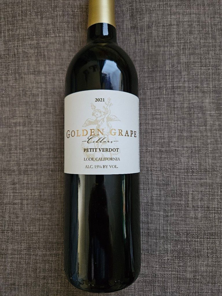 2021 Golden Grape Cellars Petit Verdot, USA, California, Central Valley ...