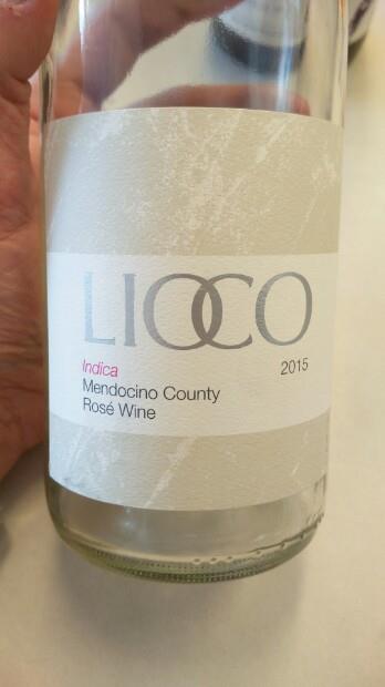2015 Lioco Indica Rosé, USA, California, North Coast, Mendocino County ...