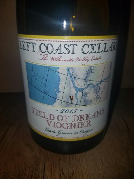 2015 Left Coast Estate Viognier Field of Dreams Viognier, USA, Oregon ...