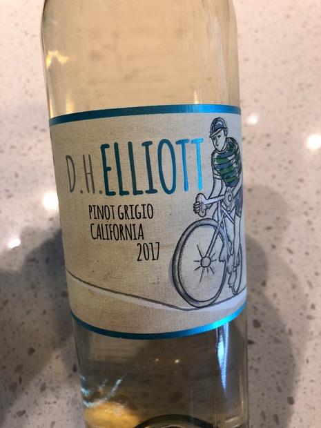 2017 D.H. Elliott Pinot Grigio, USA, California - CellarTracker