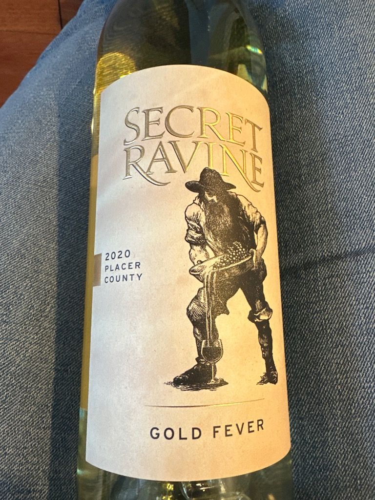 2023 Secret Ravine Sauvignon Blanc Gold Fever, USA, California, Sierra ...