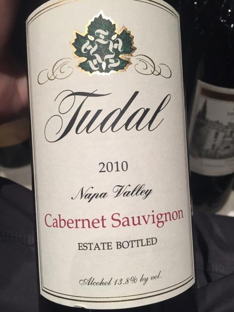 2010 Tudal Family Winery Cabernet Sauvignon, USA, California, Napa ...