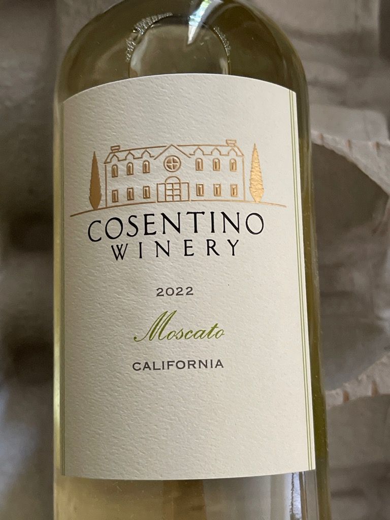 2022 Cosentino Winery Moscato, USA, California, Napa Valley - CellarTracker