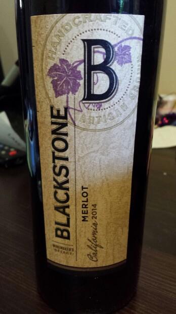 2014 Blackstone Winery Merlot Winemaker's Select, USA, California ...