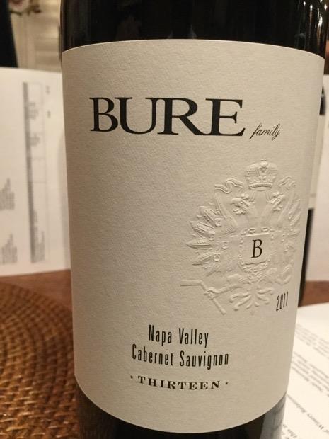 2011 Bure Family Cabernet Sauvignon Thirteen, USA, California, Napa ...