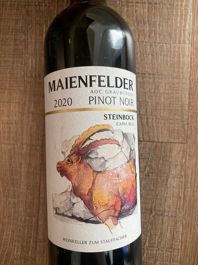 2021 Weinkellerei zum Stauffacher Pinot Noir Steinbock, Switzerland ...