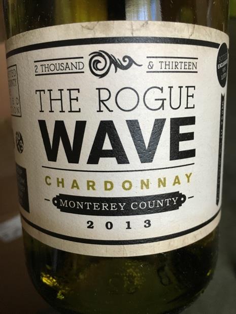 2013 Rogue Wave Wines Chardonnay Lot 18, USA, California, Central Coast ...