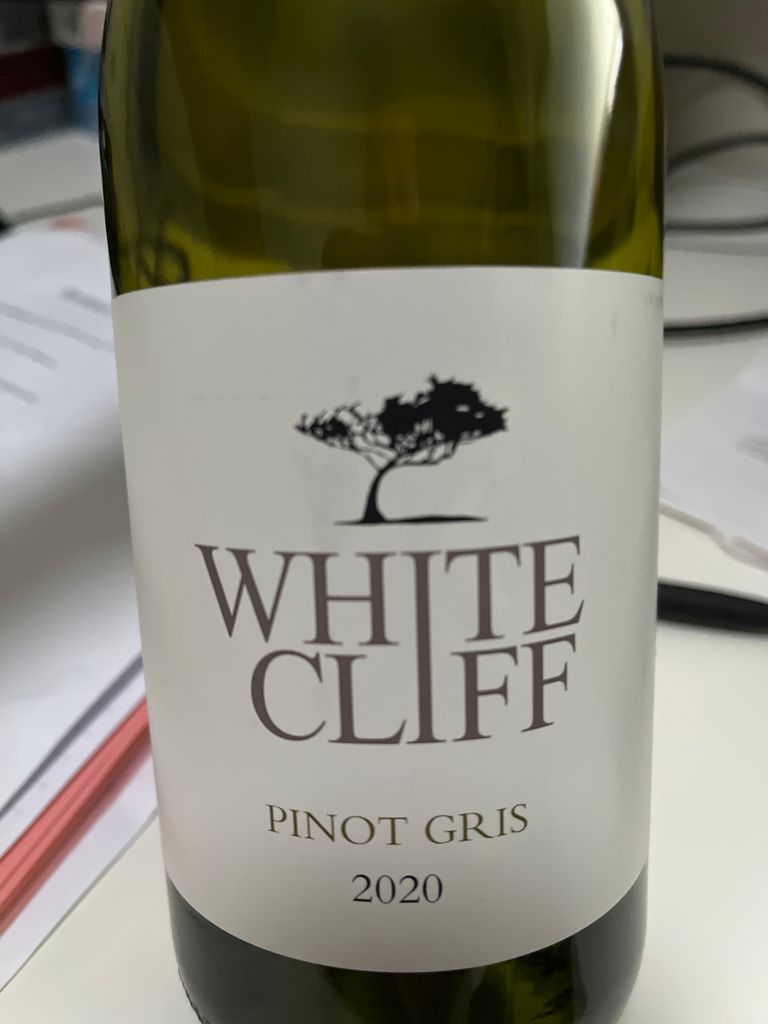 2023 Whitecliff Pinot Gris Whitecliff, Australia - CellarTracker