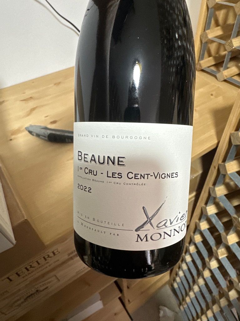 2022 Xavier Monnot Beaune 1er Cru Cent-Vignes, France, Burgundy, Côte ...