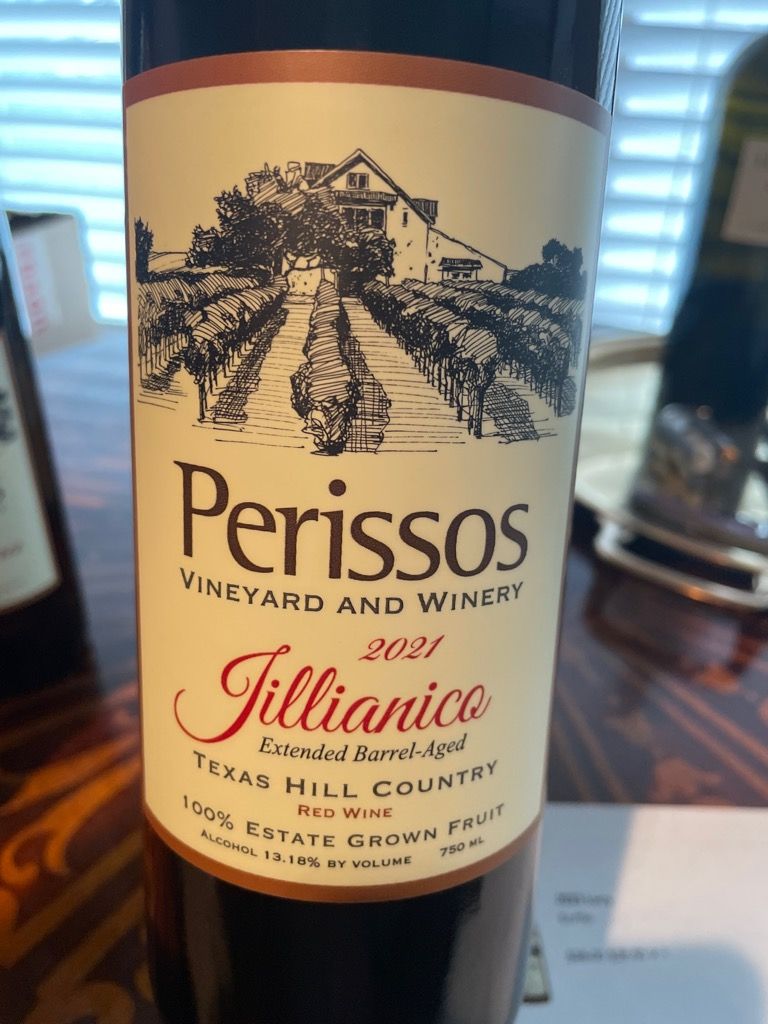 2021 Perissos Vineyard and Winery Jillianico, USA, Texas, Texas Hill ...