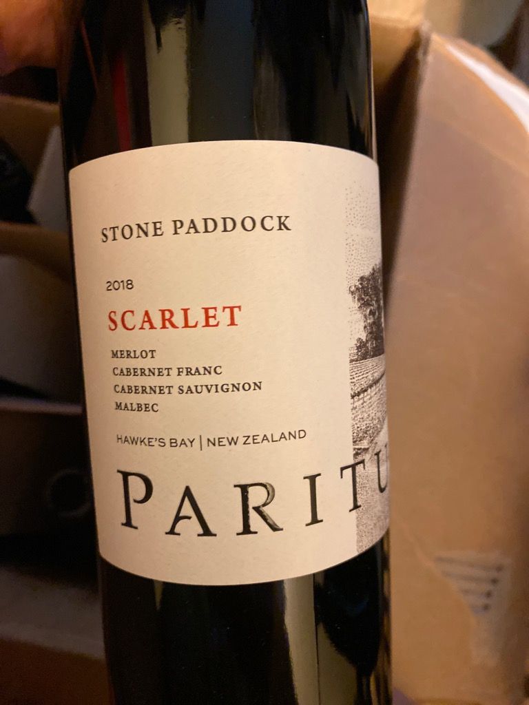 2020 Paritua Vineyards Syrah Stone Paddock Paritua Vineyard, New ...
