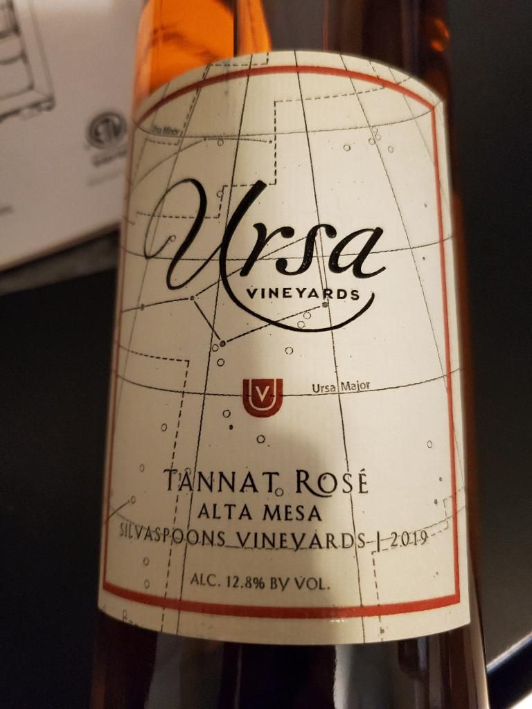 2023 Ursa Vineyards Tannat Rosé Silvaspoons Vineyards, USA, California ...