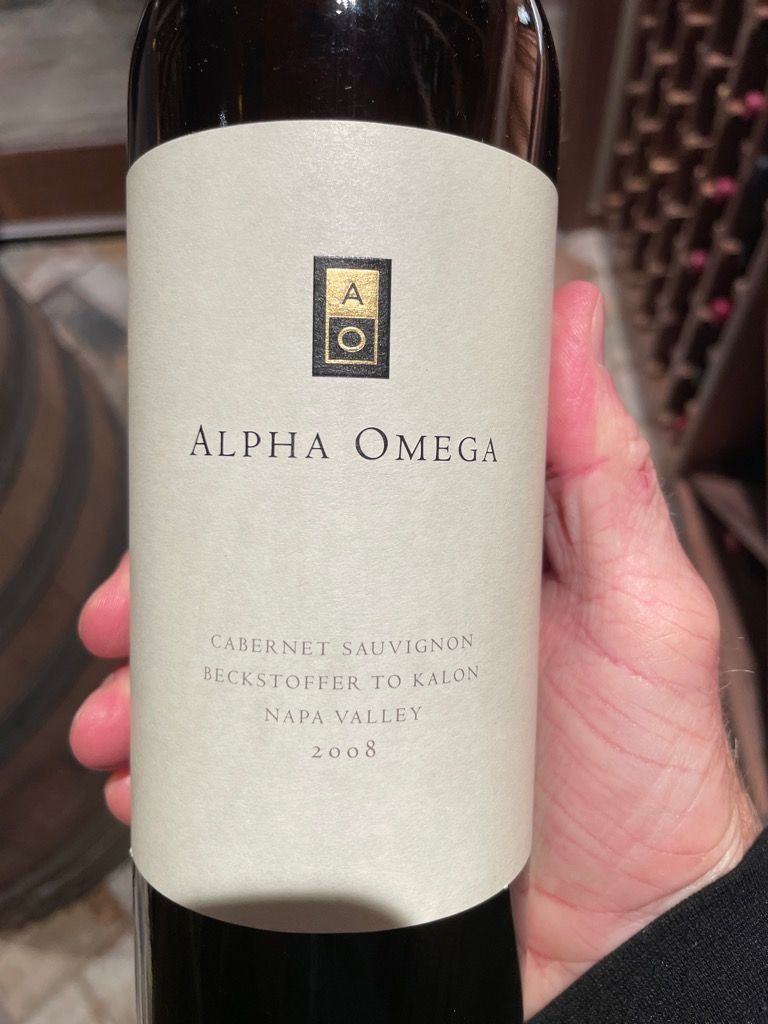 2008 Alpha Omega Cabernet Sauvignon Beckstoffer To Kalon Vineyard, USA ...