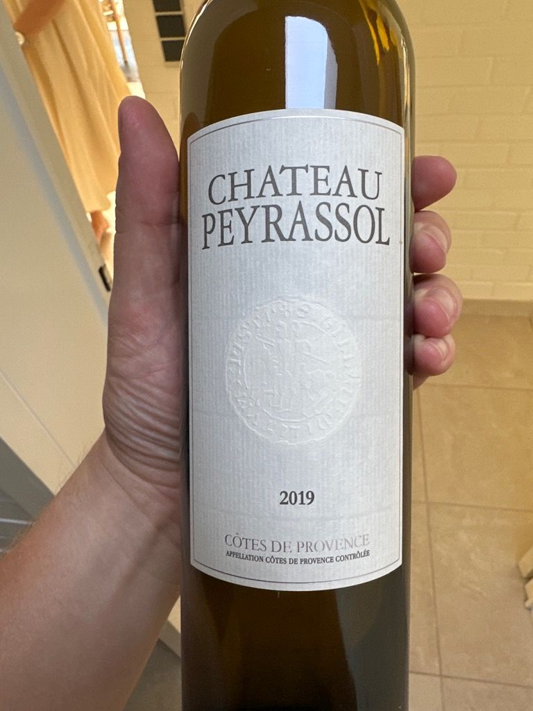2019 Château de Peyrassol Côtes de Provence Blanc, France, Provence ...