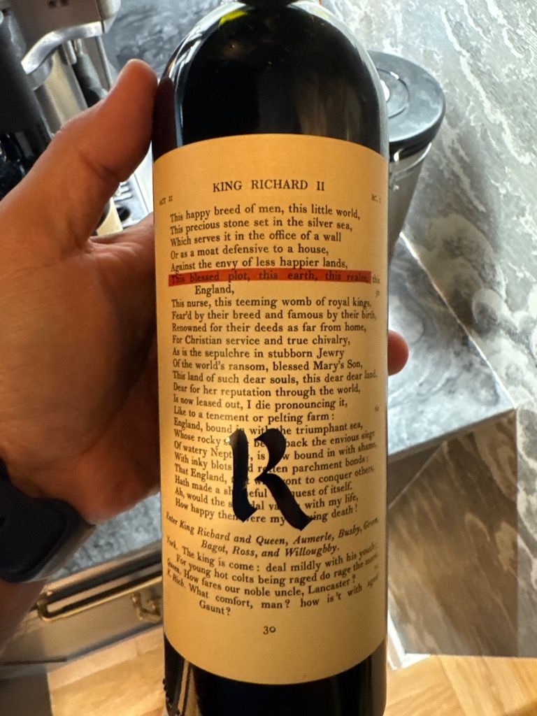 2022 Realm Cellars The Bard, USA, California, Napa Valley - CellarTracker