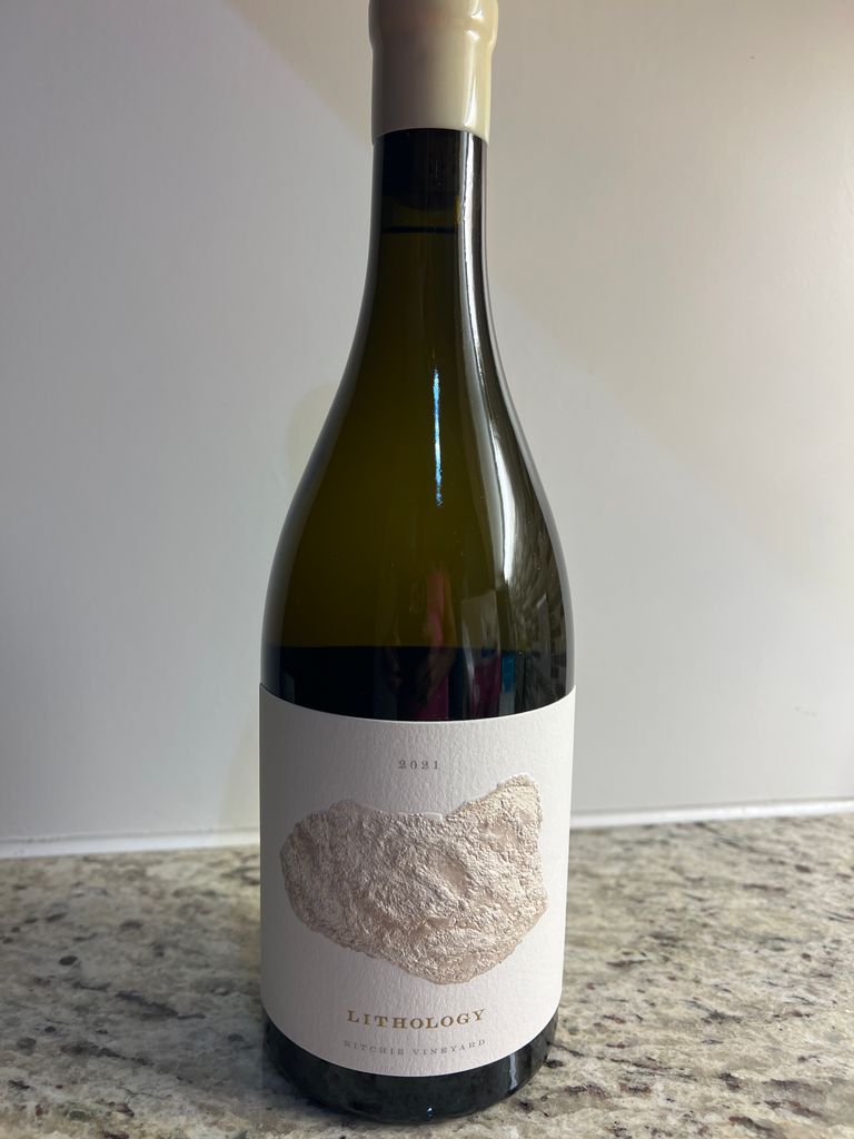 2022 Lithology Chardonnay Ritchie Vineyard, USA, California, Sonoma ...