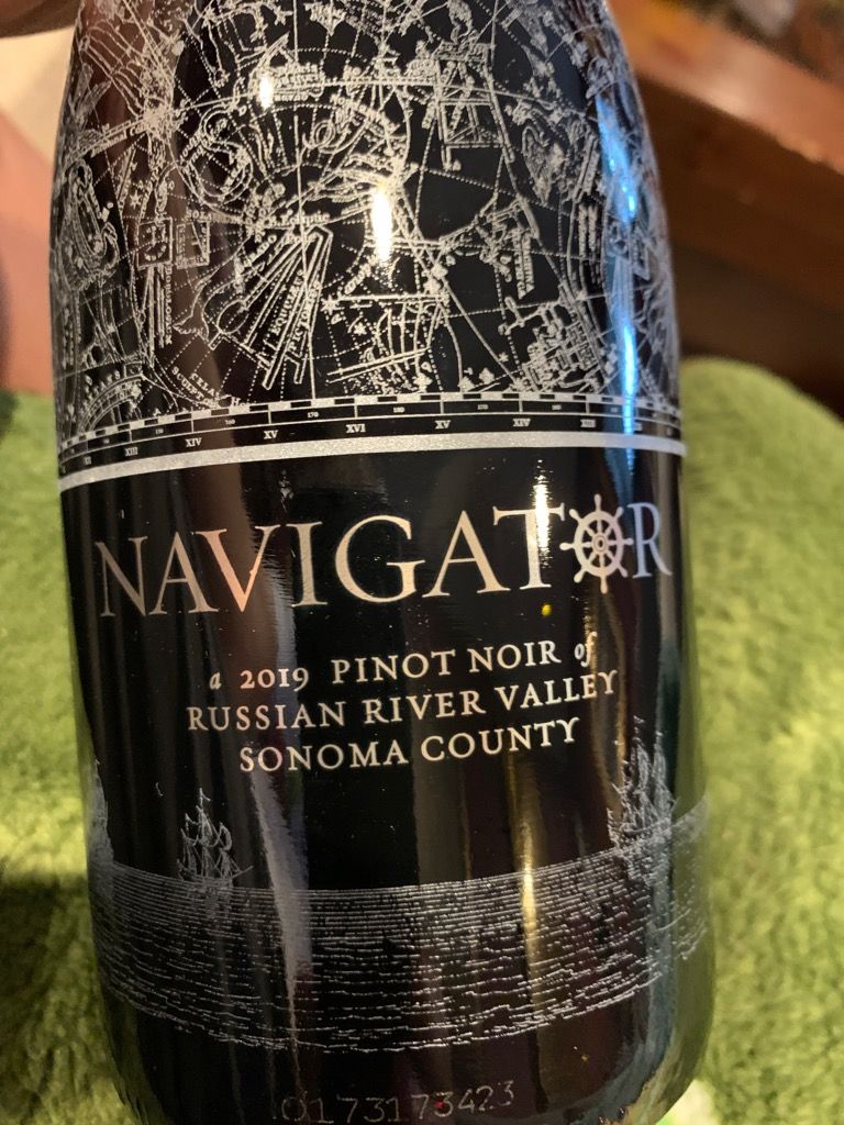 2019 Navigator Pinot Noir, USA, California, Sonoma County, Russian ...