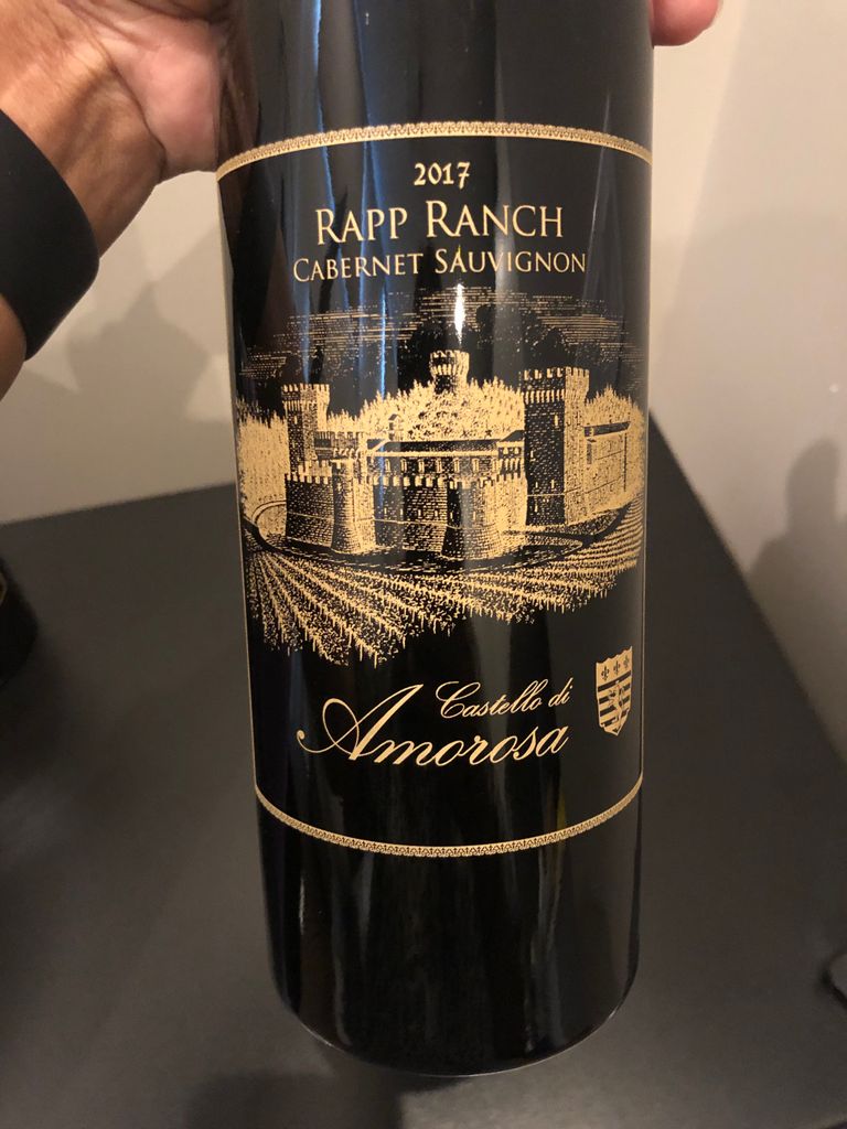 2017 Castello di Amorosa Cabernet Sauvignon Rapp Ranch, USA, California ...
