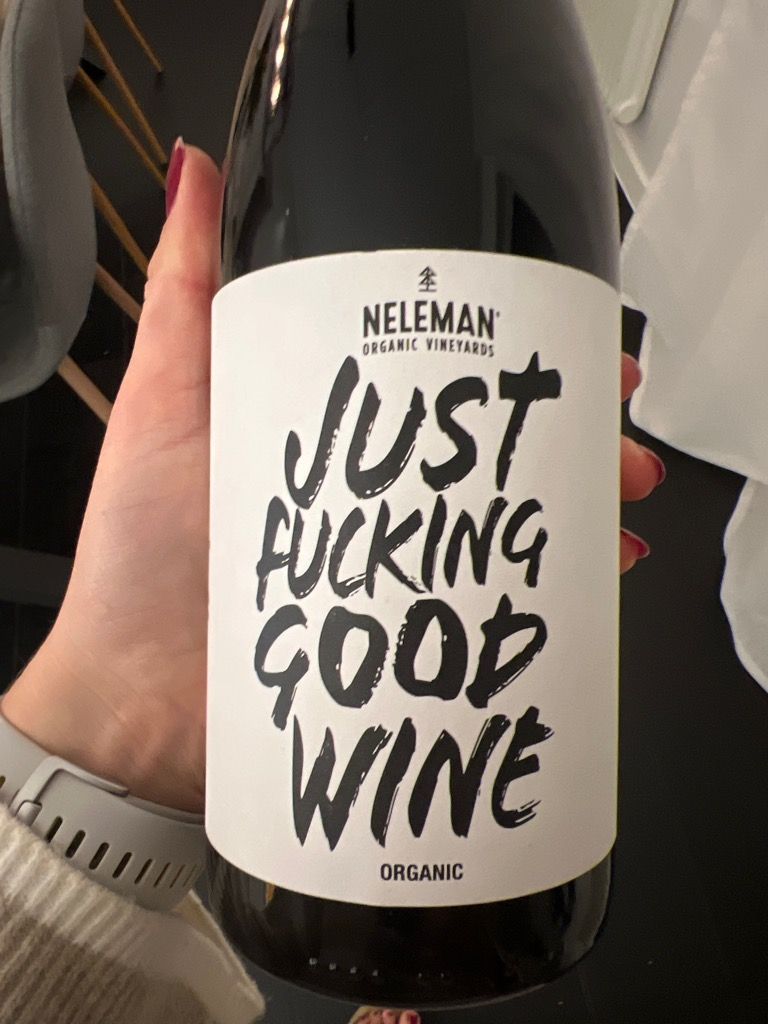 NV Neleman Just Fucking Good Wine Valencia Organic, Spain, Valencia ...
