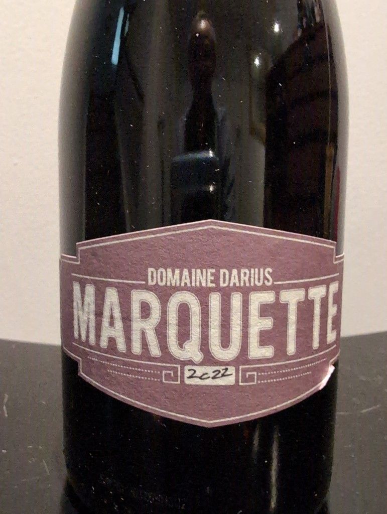 2021 Domaine Darius Marquette, Canada, Ontario, Prince Edward County ...