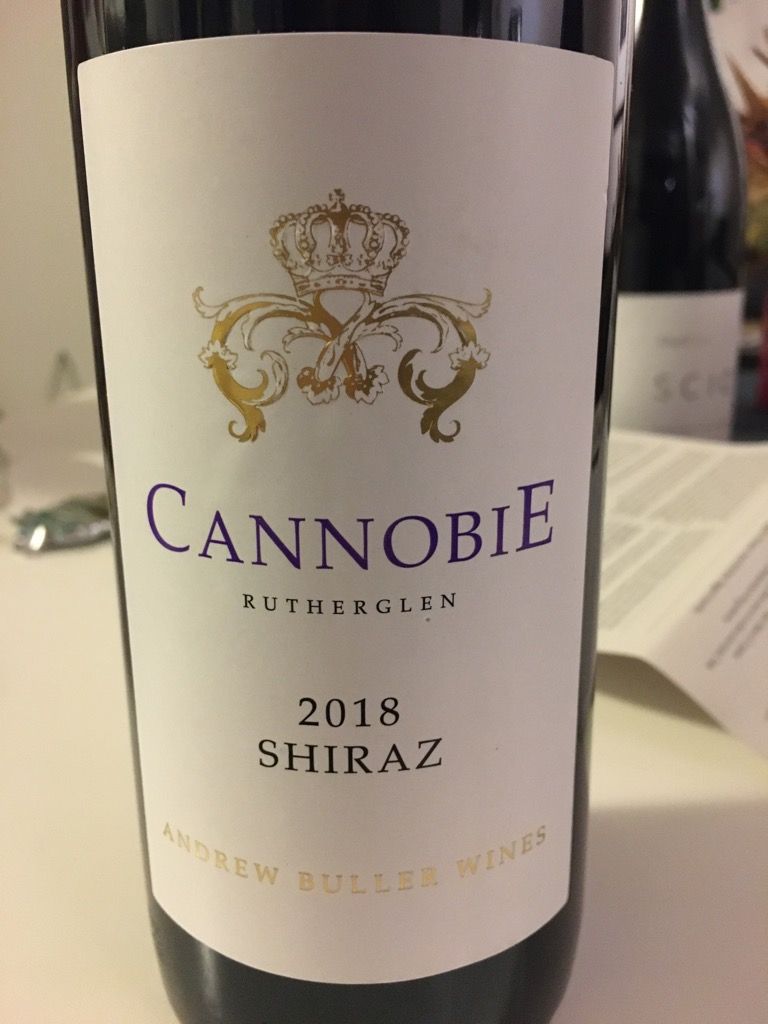 2019 Andrew Buller Wines Shiraz Cannobie, Australia, Victoria, North ...