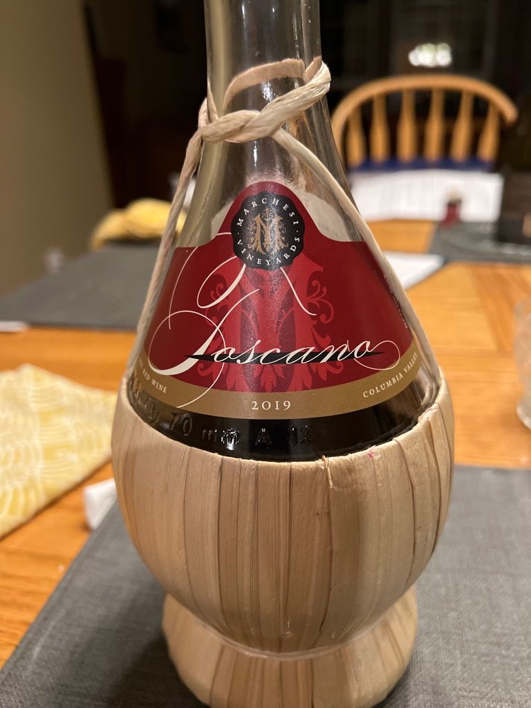 2019 Marchesi Vineyards Toscano, USA, Oregon, Columbia Valley ...