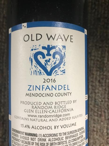 2013 Old Wave Zinfandel, USA, California, Sonoma County, Sonoma Valley ...