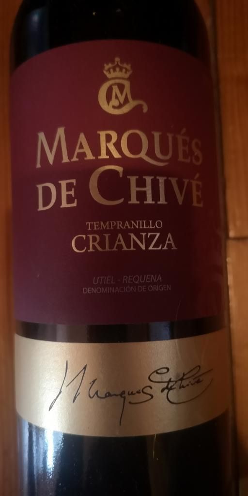 2016 Marques de Chive Utiel-Requena Reserva - CellarTracker