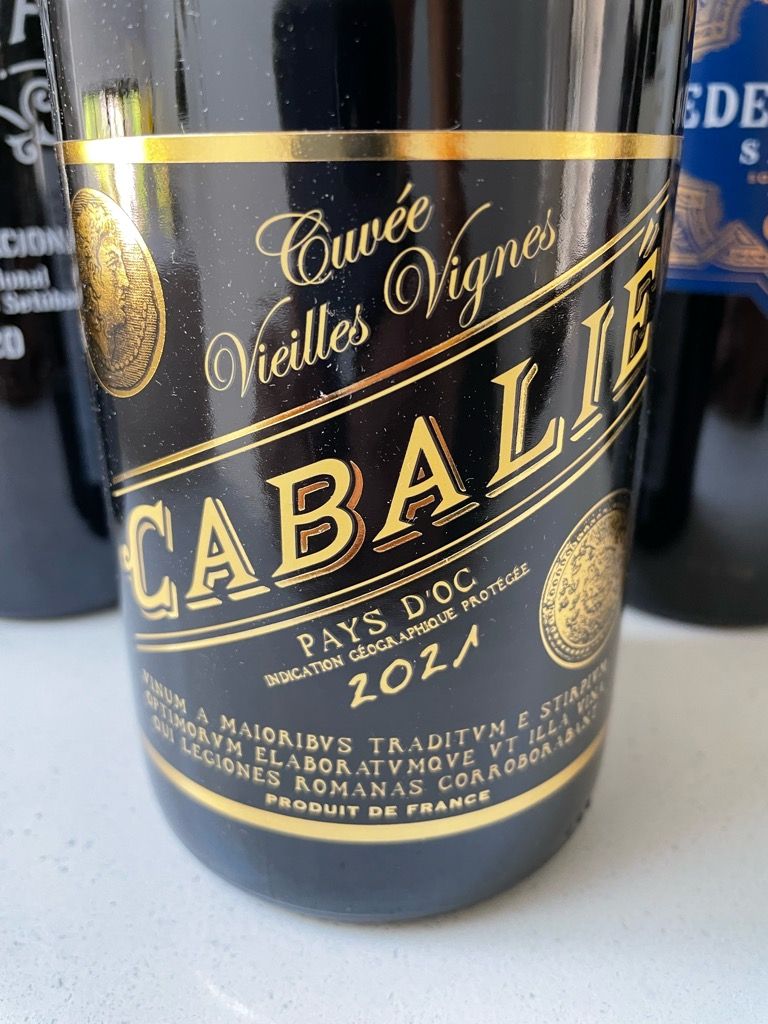 2021 Cabalie Cuvée Vieilles Vignes, France, Languedoc Roussillon, Vin ...