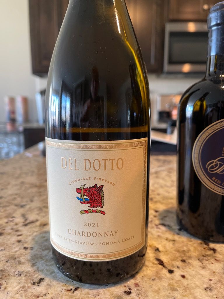 2021 Del Dotto Chardonnay, USA, California, Sonoma County, Sonoma Coast ...