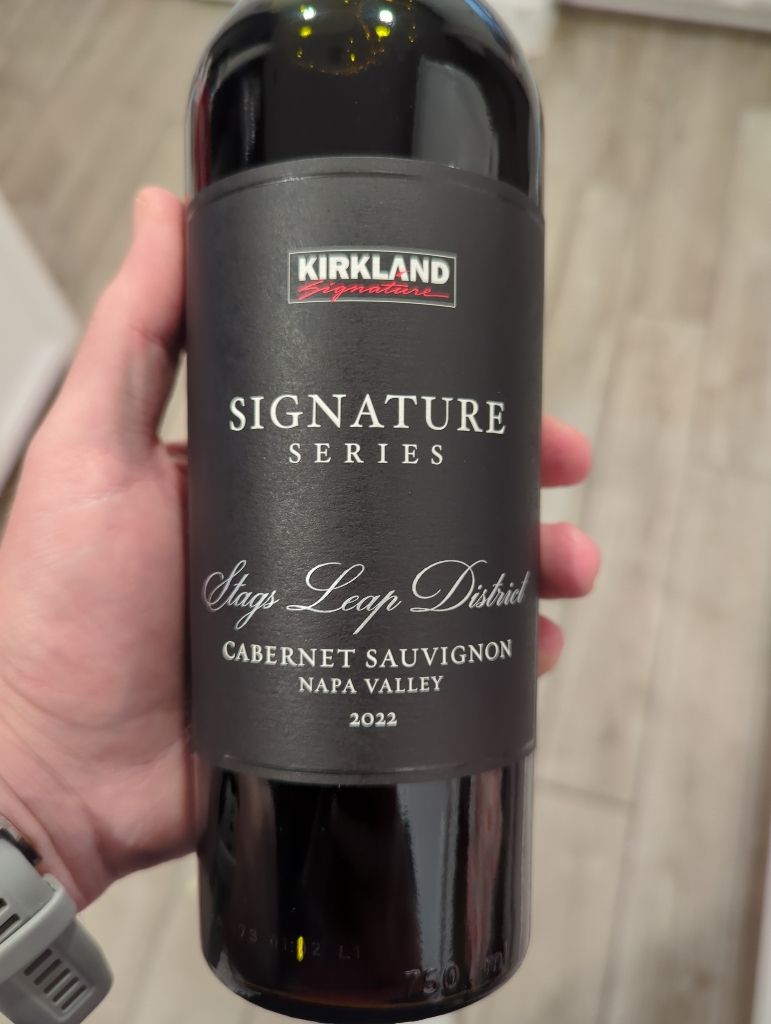 2022 Kirkland Signature Cabernet Sauvignon Signature Series Stags Leap ...