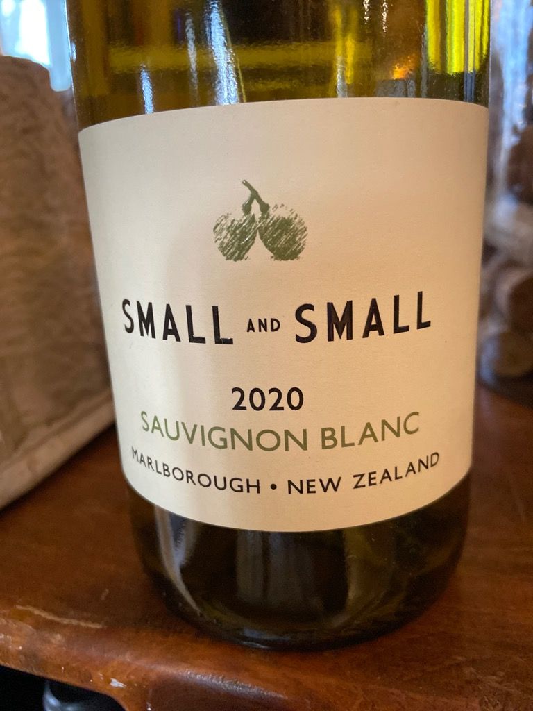 2020 Small and Small Sauvignon Blanc Marlborough, New Zealand, South ...