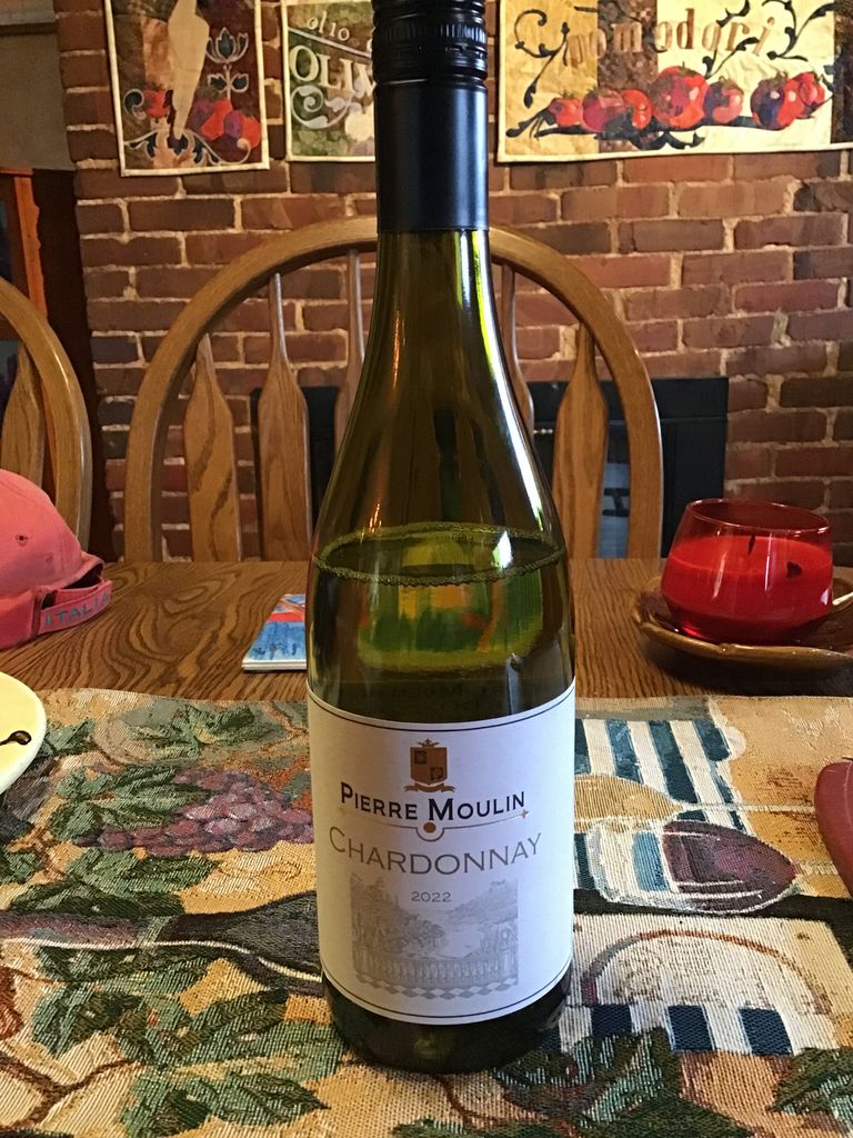 2022 Pierre Moulin Chardonnay, France, Vin de France - CellarTracker
