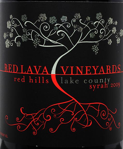 2009 Red Lava Vineyards Syrah, USA, California, North Coast, Lake ...