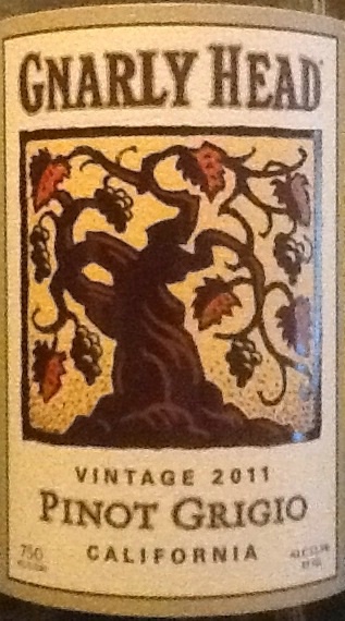 2011 Gnarly Head Pinot Grigio, USA, California - CellarTracker