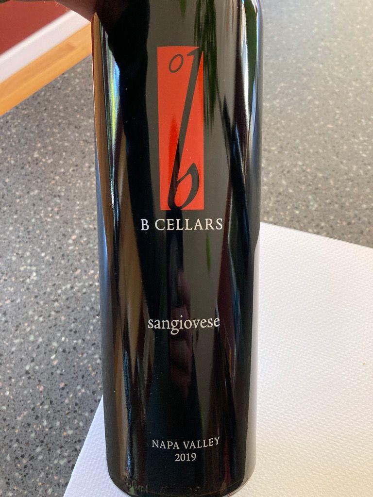 2021 B Cellars Sangiovese Stagecoach Vineyard, USA, California, Napa ...