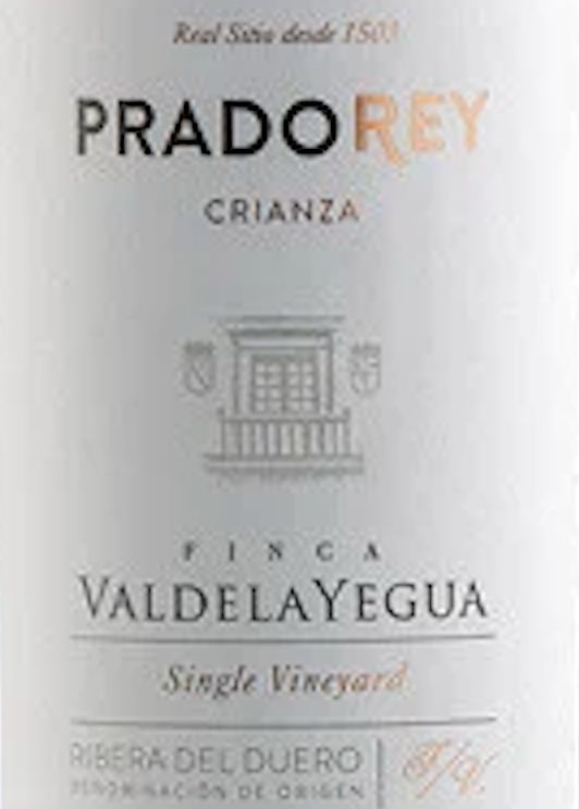 2021 Prado Rey Ribera del Duero Crianza Finca Valdelayegua, Spain ...