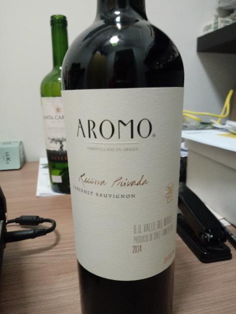 2019 Viña El Aromo Cabernet Sauvignon Reserva Privada, Chile, Maule ...