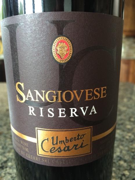 2013 Umberto Cesari Sangiovese di Romagna Laurento Riserva, Italy ...