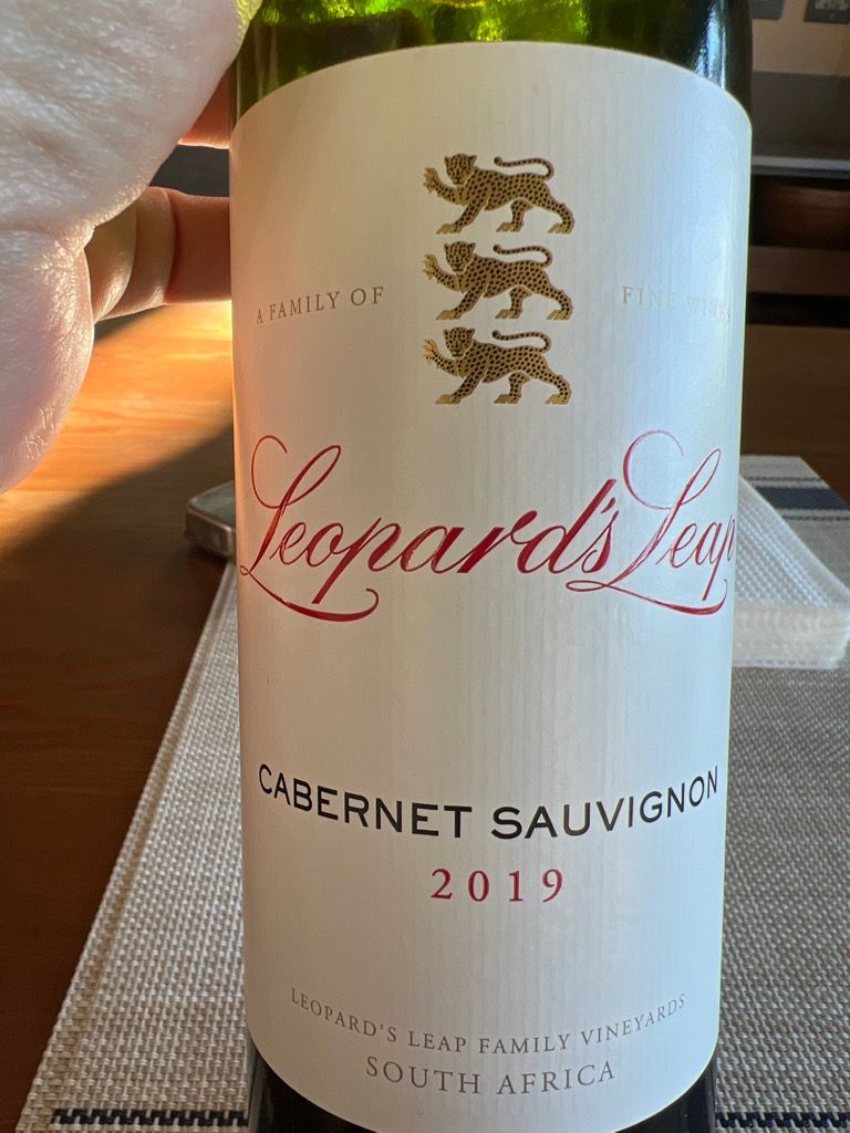 2021 Leopard's Leap Cabernet Sauvignon Rosé, South Africa, Western Cape ...