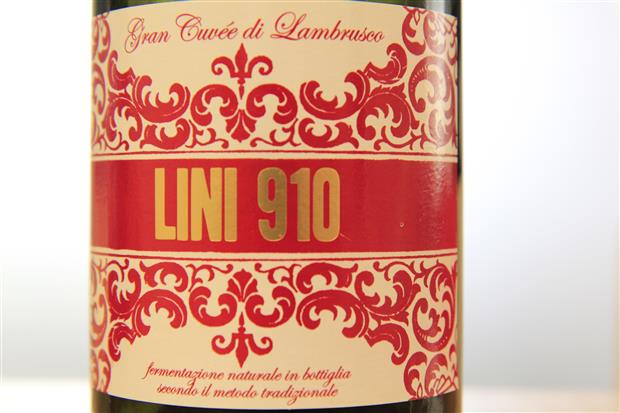 NV Lini 910 Lambrusco Gran Cuveé Reggiano, Italy, Emilia-Romagna ...