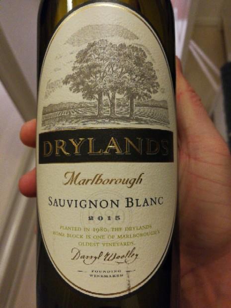 2015 Drylands Sauvignon Blanc, New Zealand, South Island, Marlborough ...