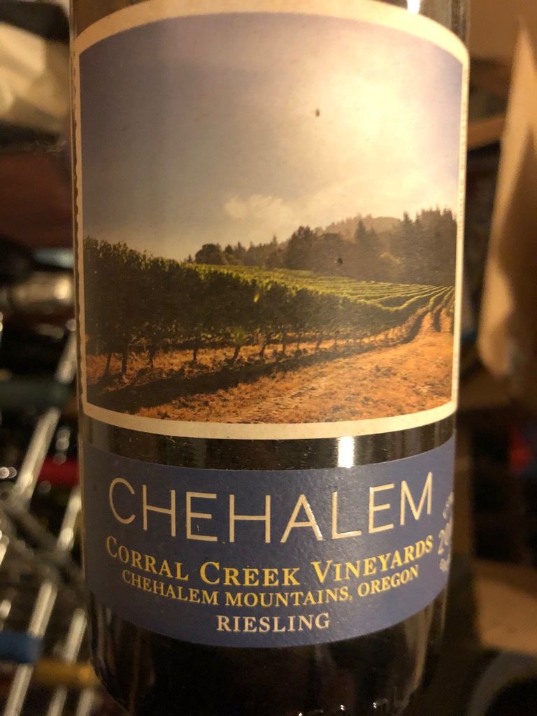 2017 Chehalem Riesling Corral Creek, USA, Oregon, Willamette Valley ...