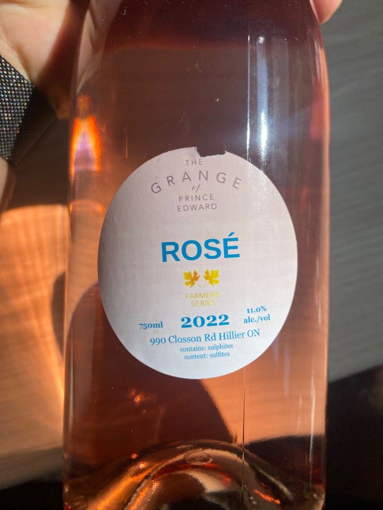 2021 The Grange of Prince Edward Gamay Rosé, Canada, Ontario, Prince ...