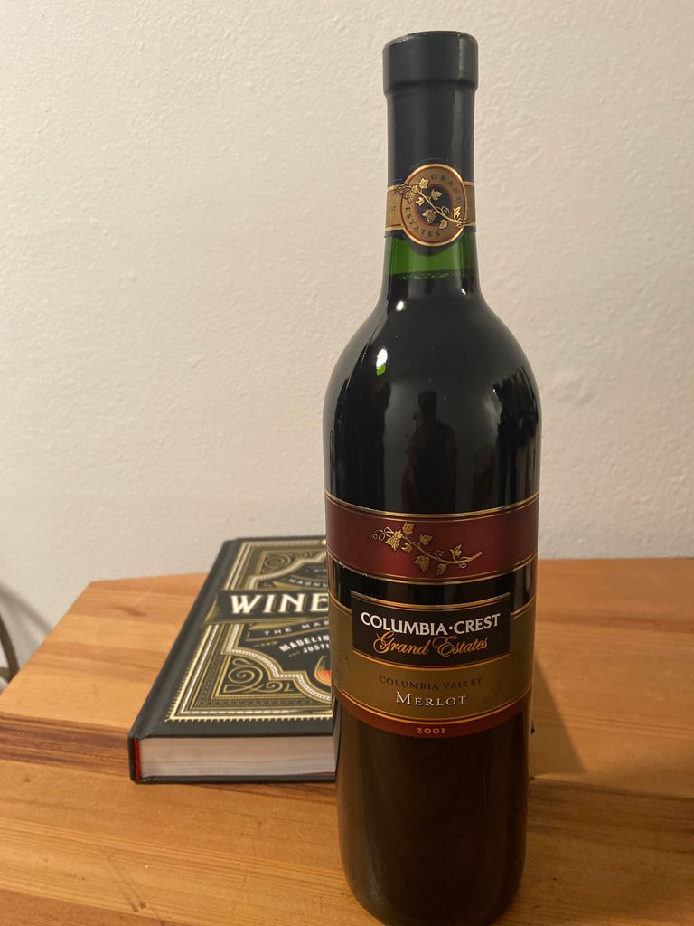 2001 Columbia Crest Merlot Grand Estates, USA, Washington, Columbia ...