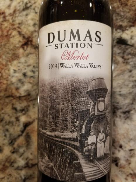 2014 Dumas Station Merlot Estate, USA, Washington, Columbia Valley ...
