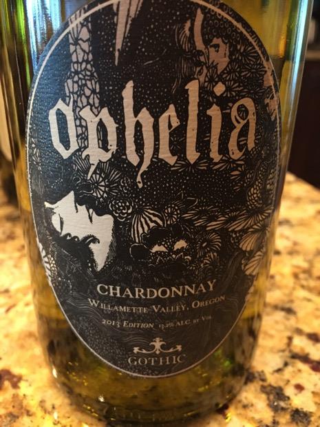 2011 Gothic Wine Chardonnay Ophelia, USA, Oregon, Willamette Valley ...